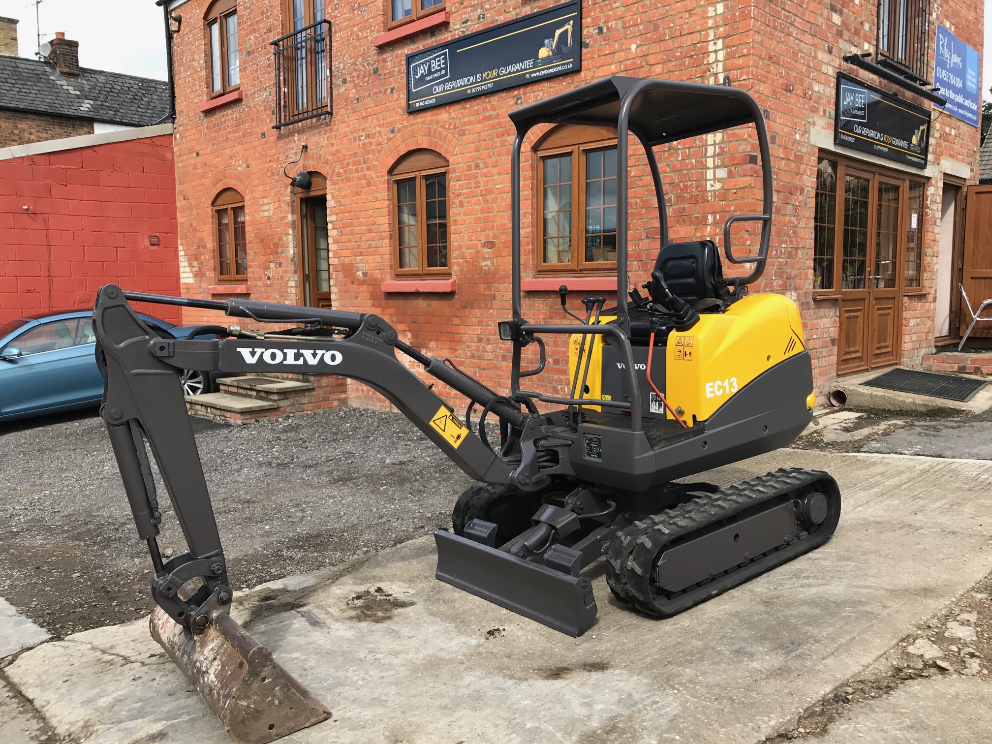 Refurbished Volvo EC13 Mini Excavator - Jay Bee Plant Sales