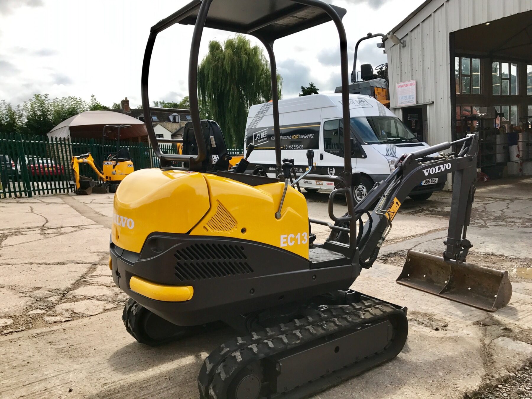 Refurbished Volvo EC13 Mini Excavator - Jay Bee Plant Sales