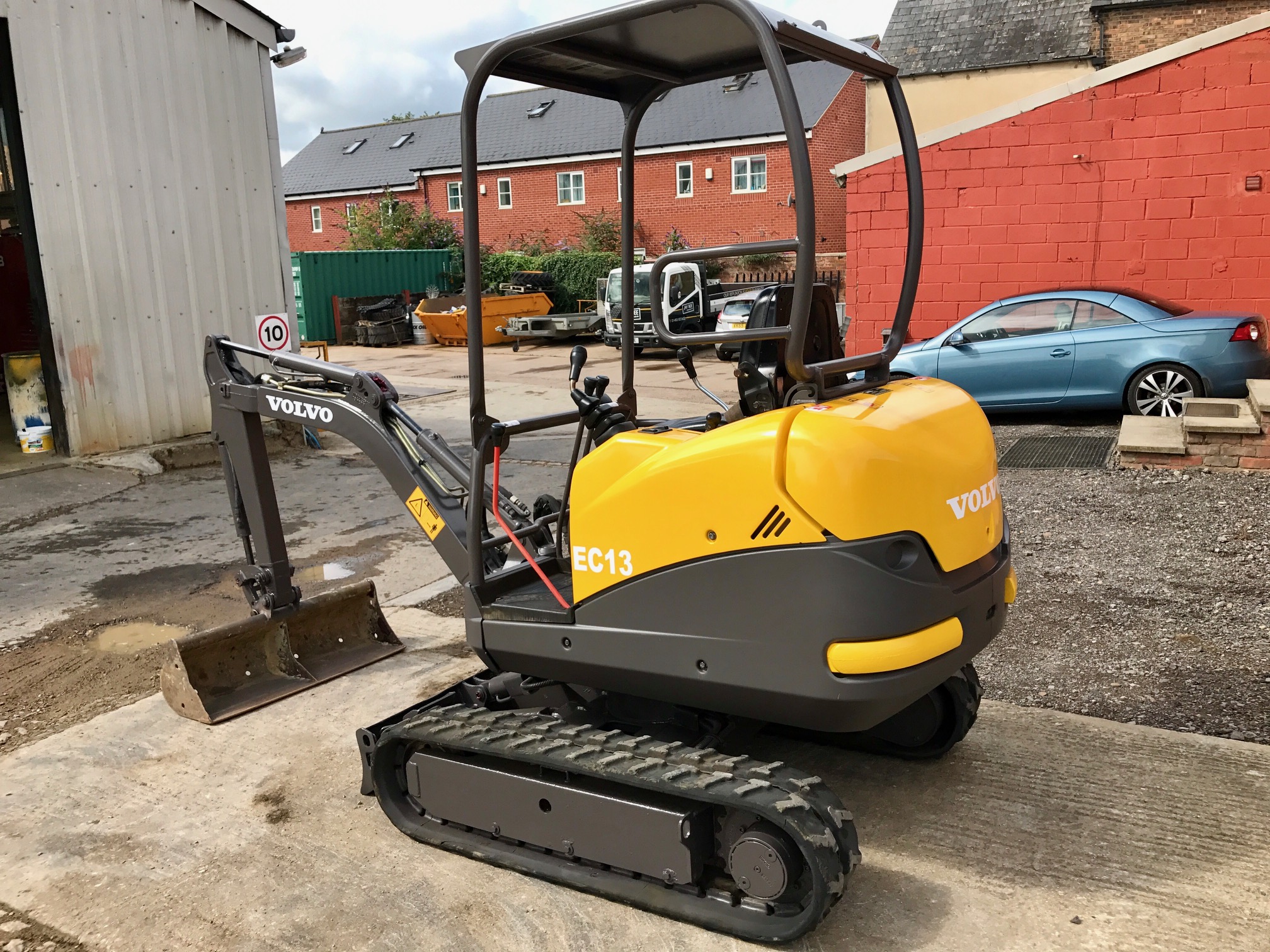 Refurbished Volvo EC13 Mini Excavator - Jay Bee Plant Sales